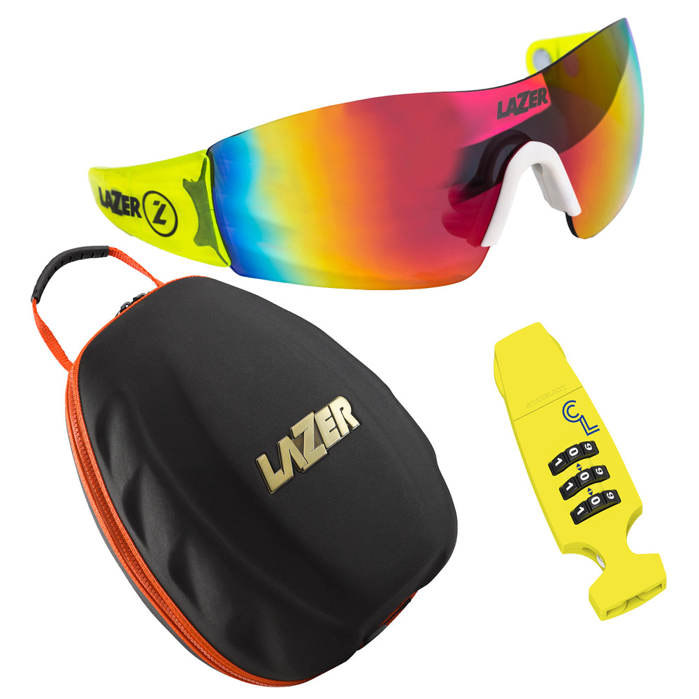 Lazer Accessories Bundle with Glasses, Helmet Pod and Helmet Lock ...