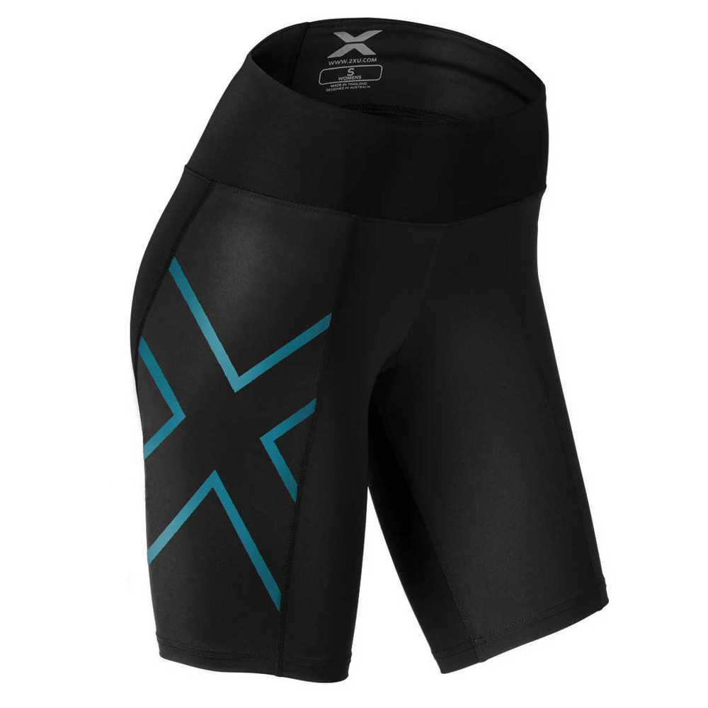 2XU Mid Rise Womens Compression Short | Sigma Sports