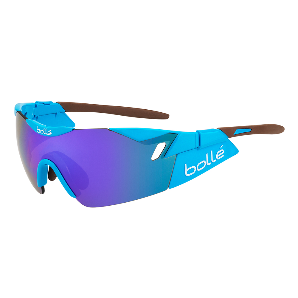 Bolle 6th Sense Team Sunglasses with Blue Violet Oleo Lens | Sigma Sports