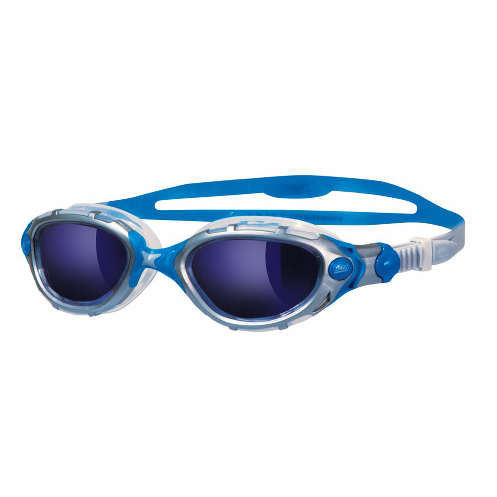 Zoggs Predator Flex Blue Mirrored Goggle | Sigma Sports