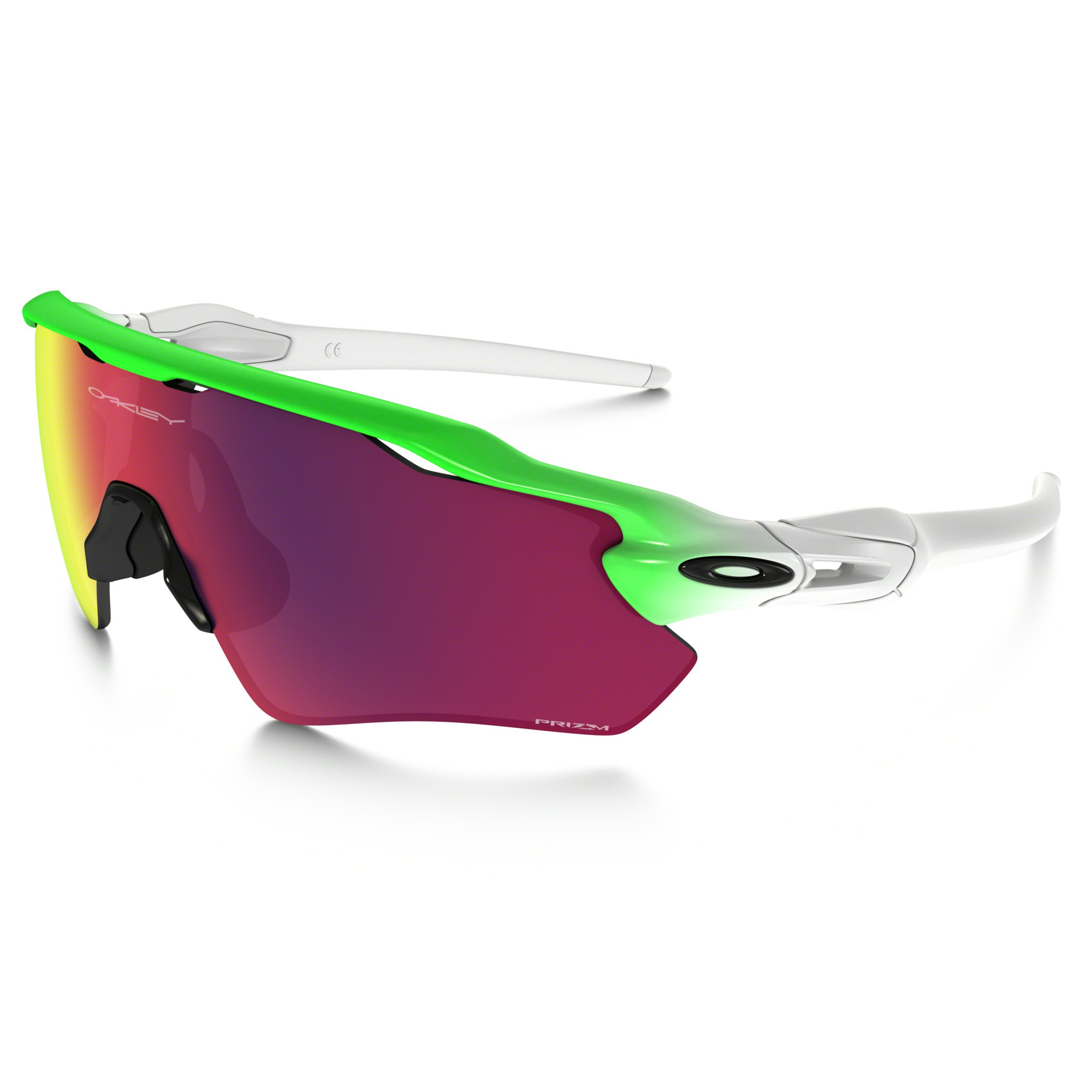 Oakley Radar EV Path Green Fade Sunglasses PRIZM Road Lens | Sigma Sports