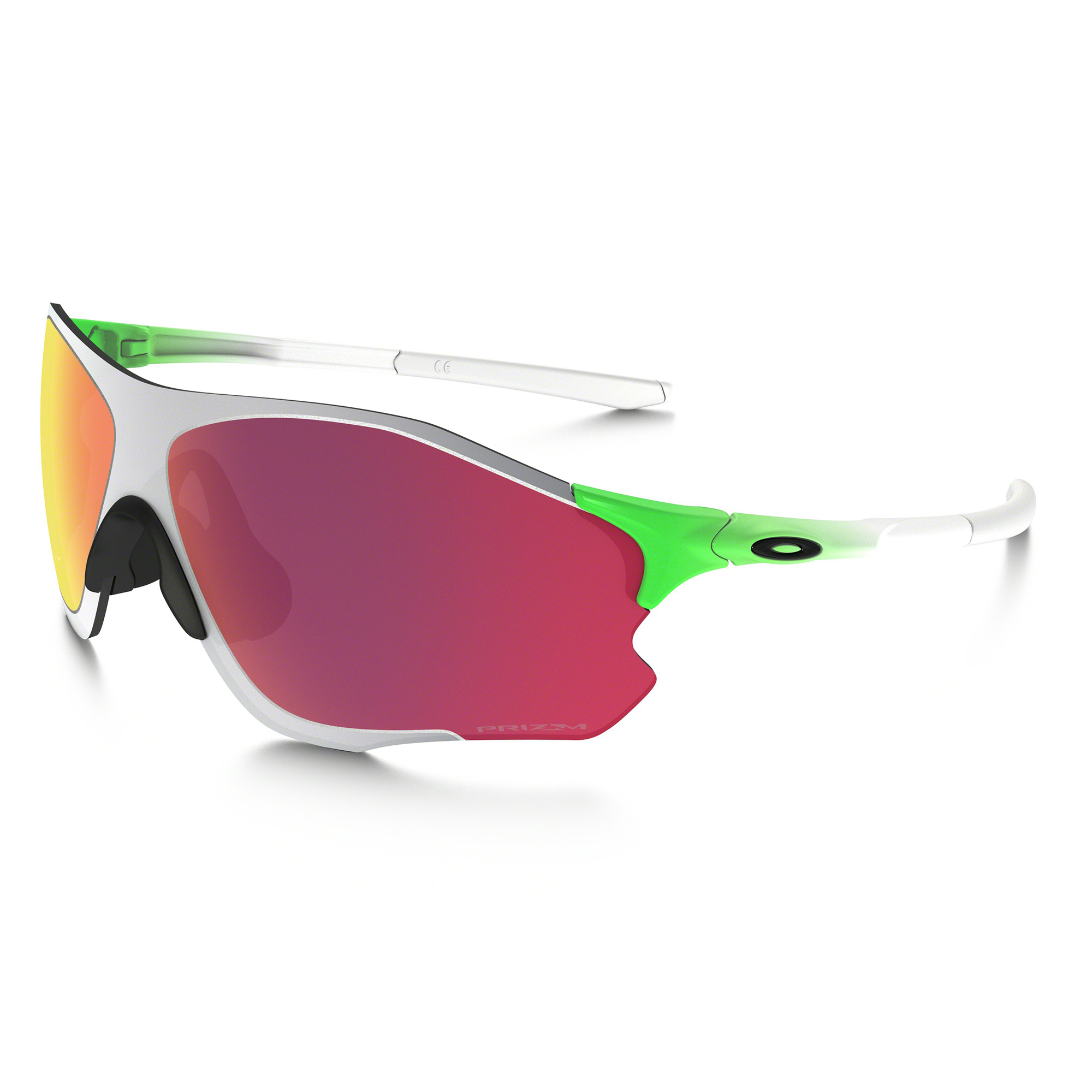 Oakley EVZero Path Green Fade Sunglasses PRIZM Field Lens | Sigma Sports