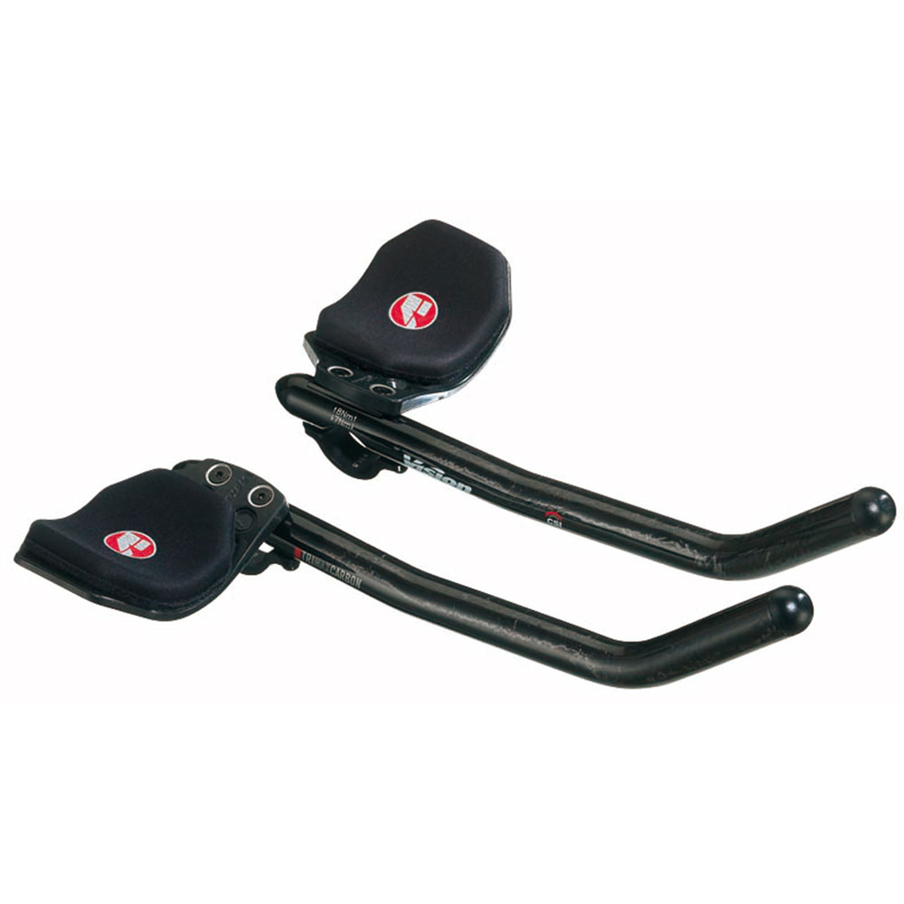 Vision Carbon TT Clip-On J-Bend Aerobar 270mm | Sigma Sports