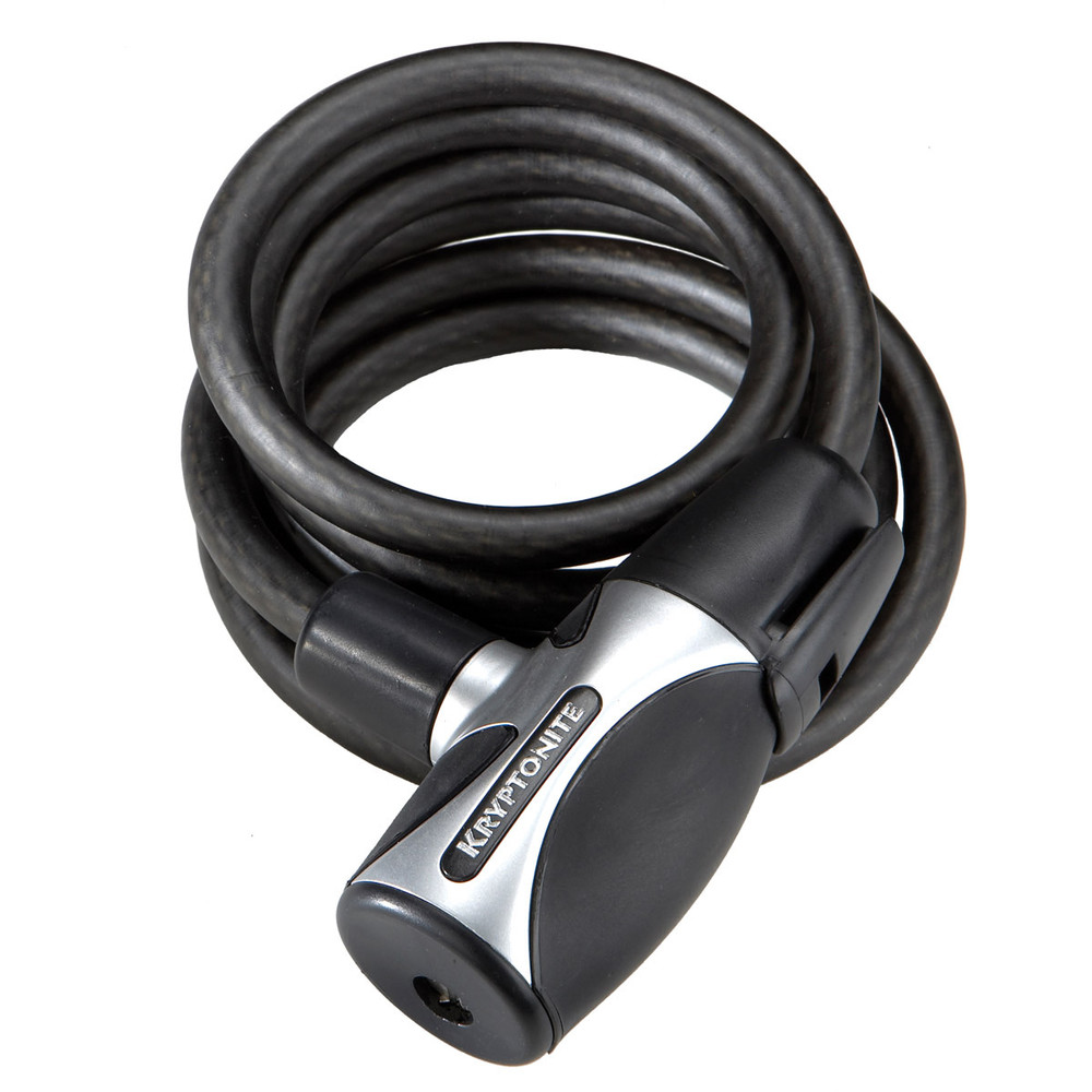 Kryptonite Kryptoflex 1018 Coiled Key Cable Lock 10mm x 180cm | Sigma ...