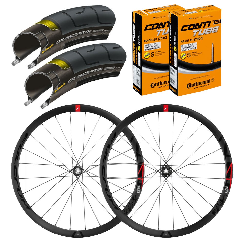 Fulcrum Racing 4 Disc Brake Wheelset with Tyre/Tube Bundle 2018 | Sigma ...