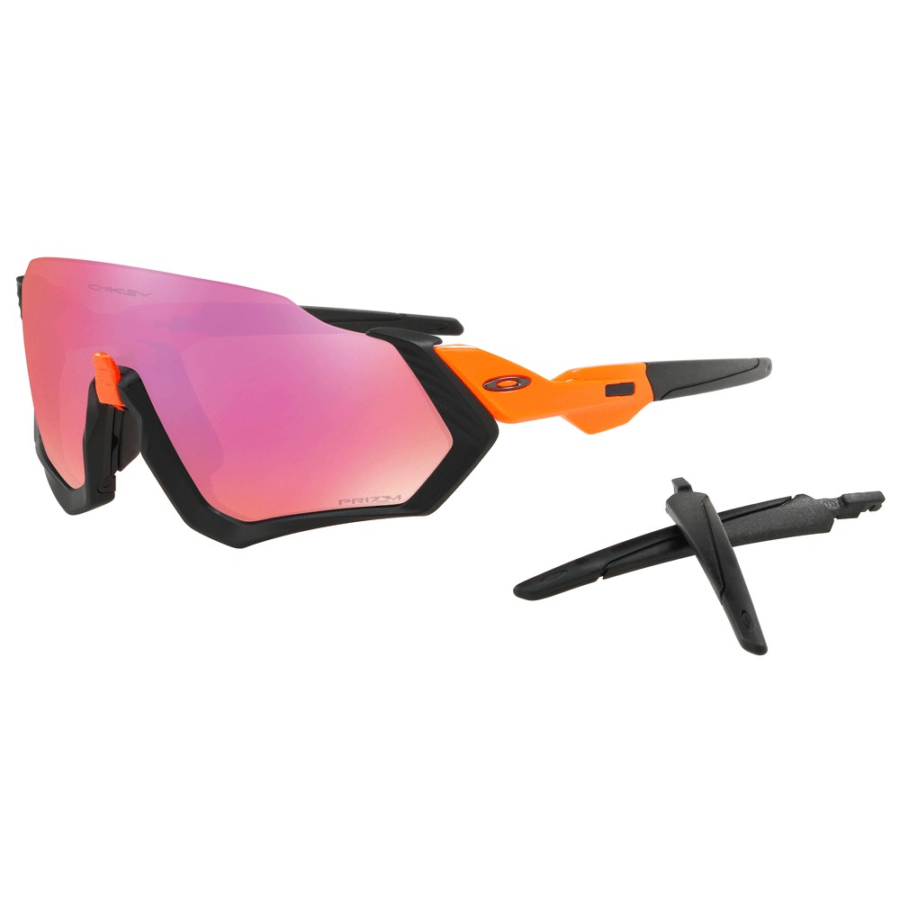 Oakley Flight Jacket Sunglasses with Prizm Trail Lens | Sigma Sports