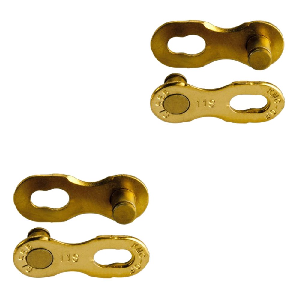 KMC 11-Speed Gold Missing Chain Link Pack of Two | Sigma Sports