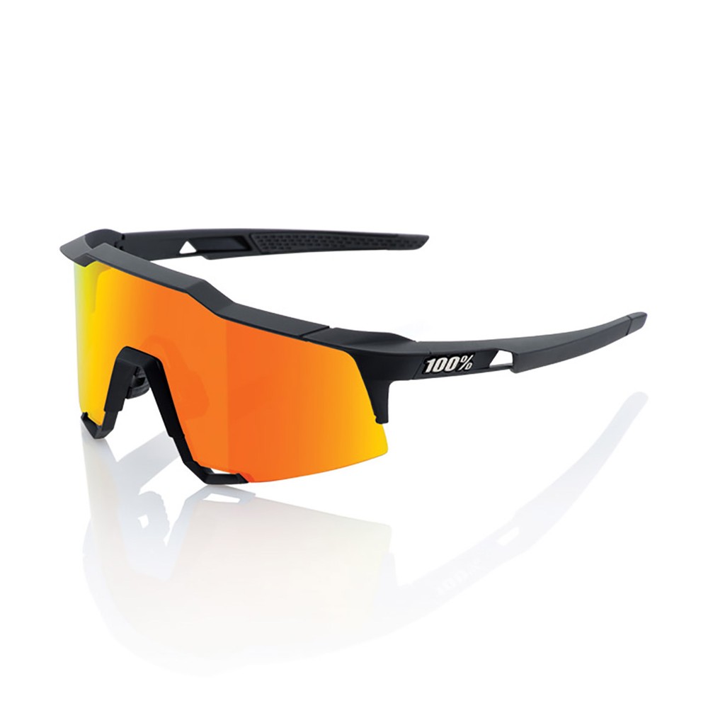 100% Speedcraft Sunglasses with HiPER Red Mirror | Sigma Sports
