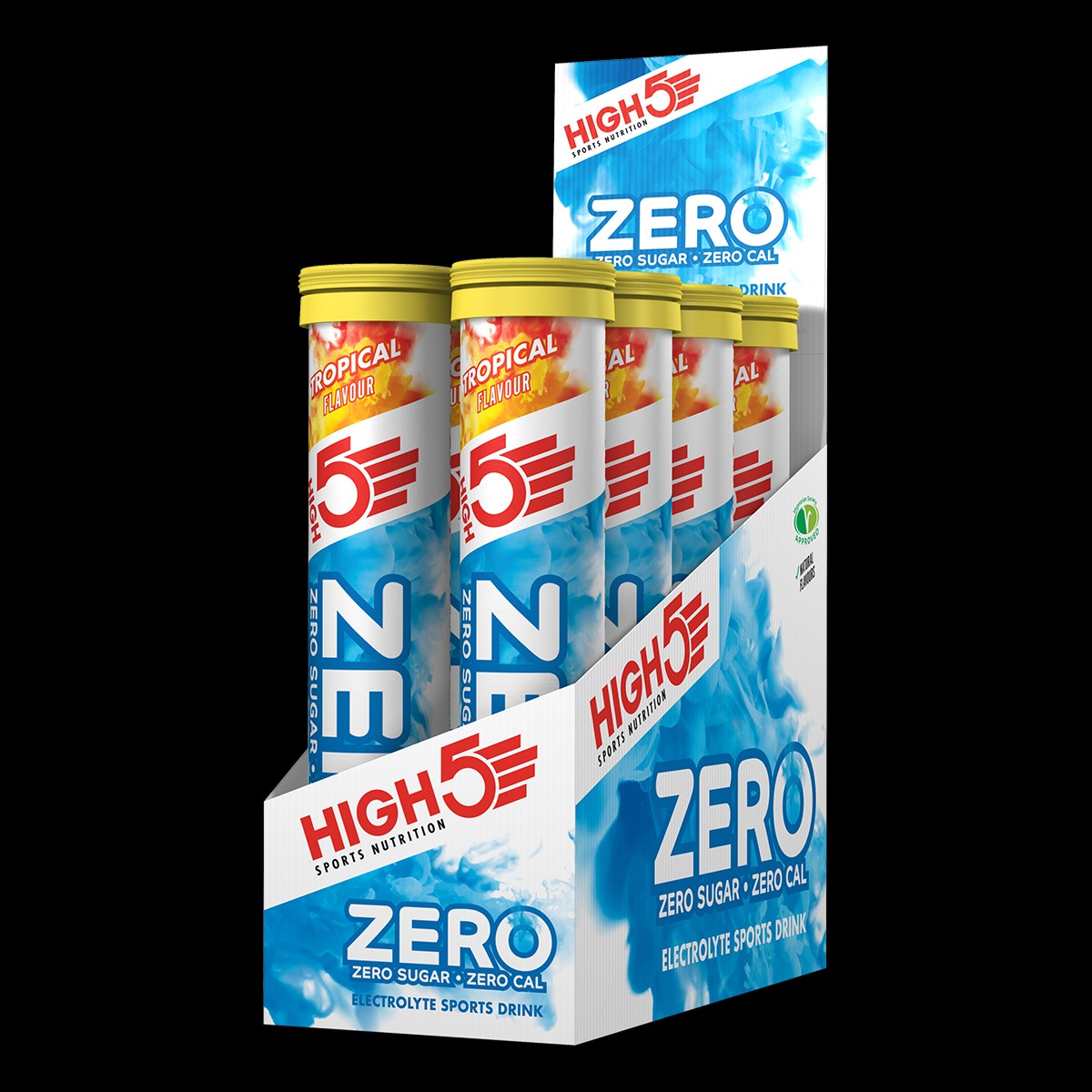 High5 Zero Electrolyte Tablets Box of 8 Tubes x 20 Tablets | Sigma Sports