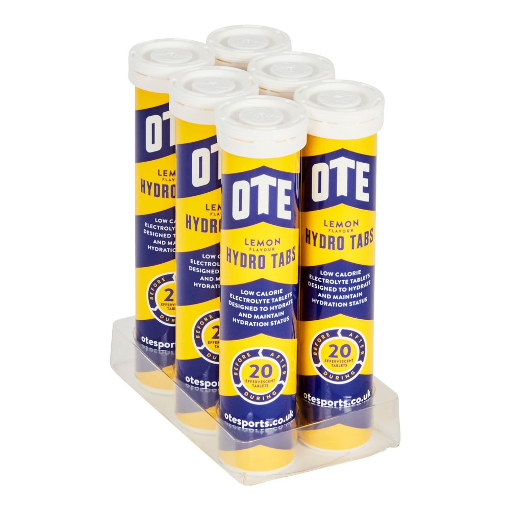 OTE Hydro Tablets Box of 6 Tubes | Sigma Sports