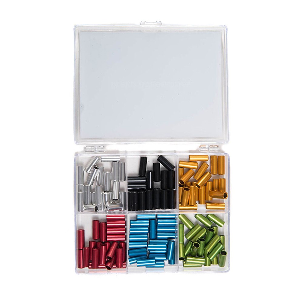 Vel Anodized Sealed Cable Ferrules Kit 4mm | Sigma Sports