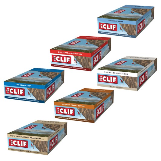 Clif Bar Energy Bar Box of 12 x 68g Bars | Sigma Sports