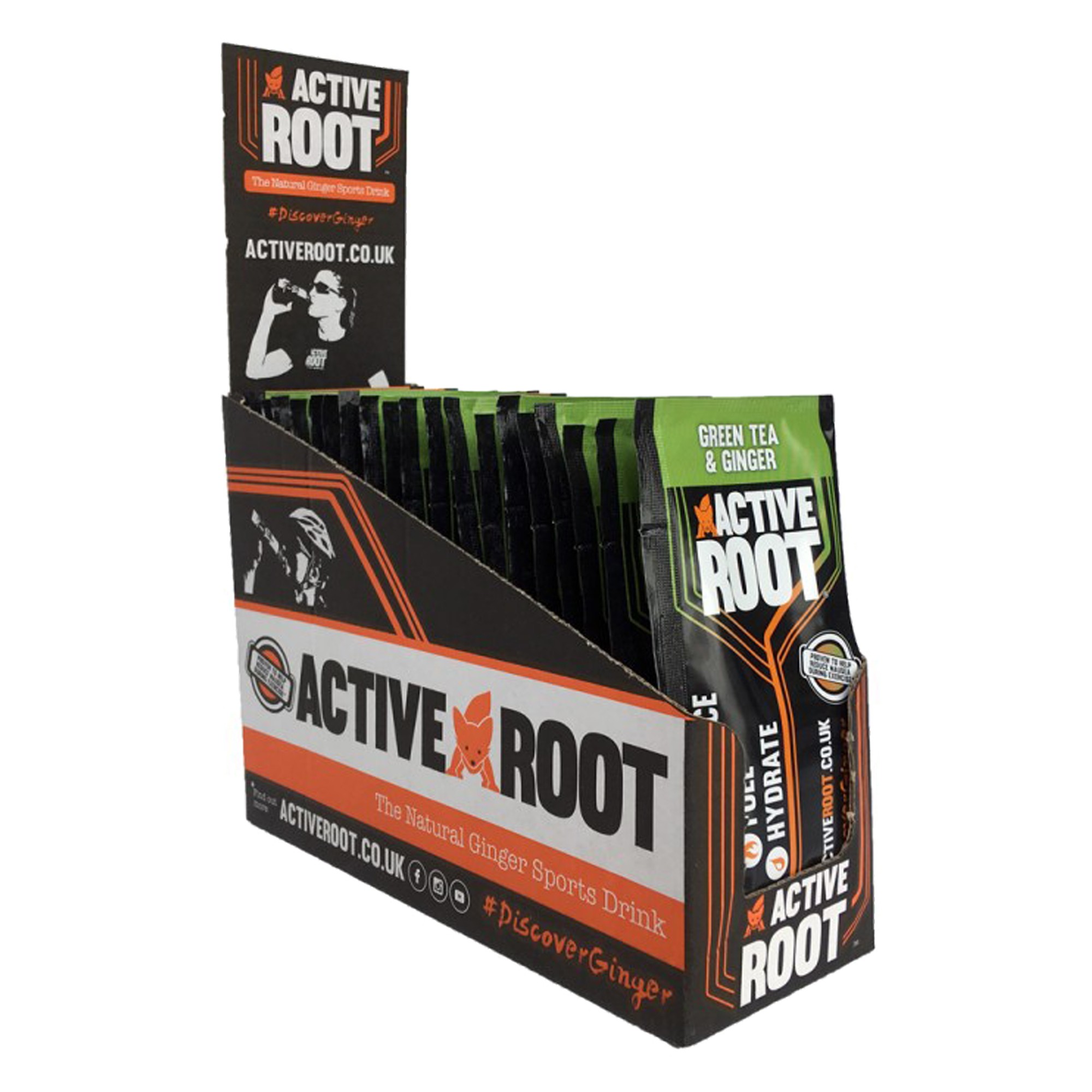 Active Root Energy Box of 20 x 35g Sachets | Sigma Sports