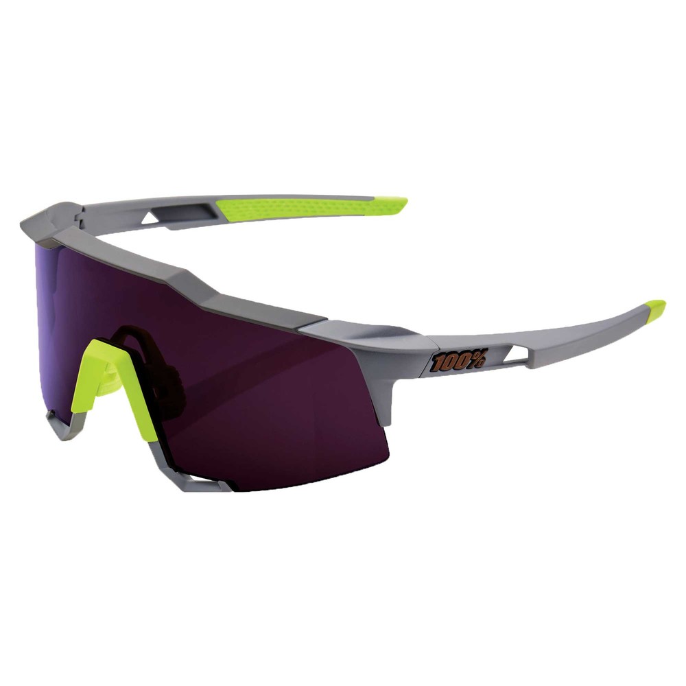 100% Speedcraft Sunglasses with Purple Lens | Sigma Sports