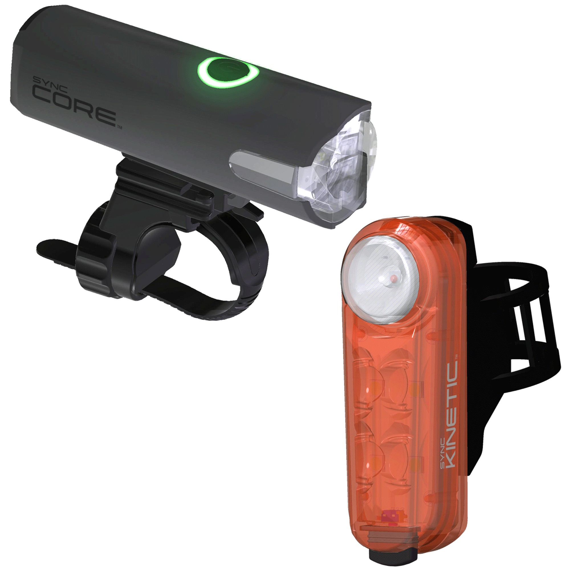 Cateye Sync Core and Kinetic Light Set | Sigma Sports