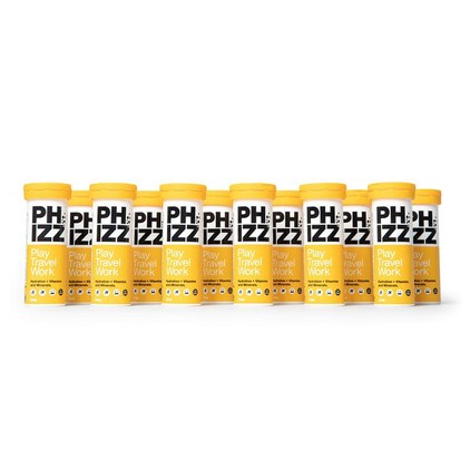 Phizz 3-in-1 Effervescent Tablets (10 Tabs) Box of 12 | Sigma Sports