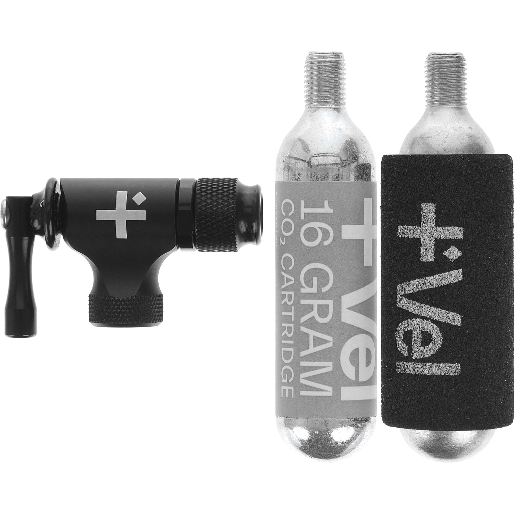 Vel CO2 Flow Regulator Head With 16g Cartridge | Sigma Sports