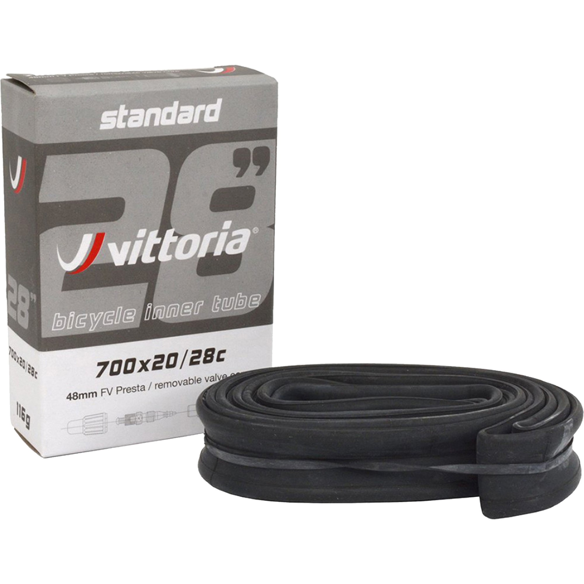 Vittoria Standard 700x20/28c Presta RVC Inner Tube | Sigma Sports