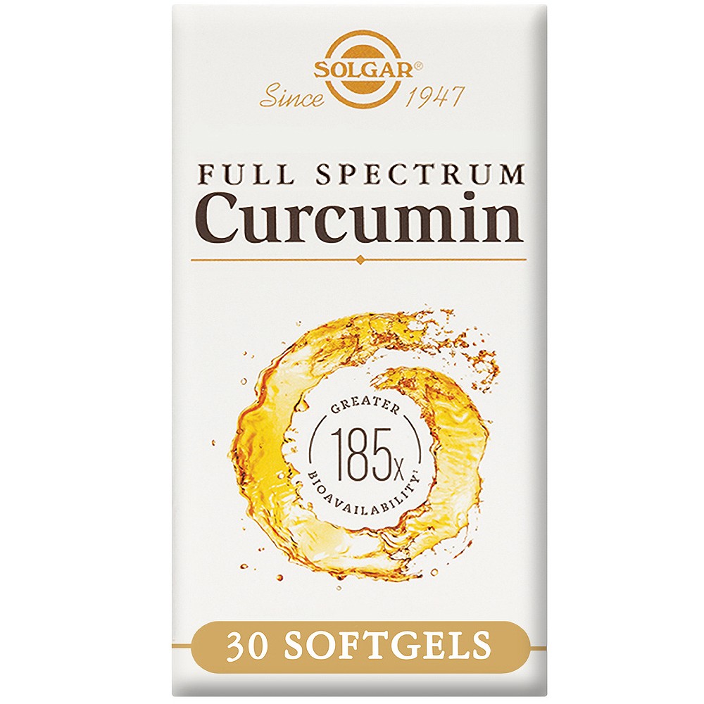 Solgar Full Spectrum Curcumin - 30 Softgels | Sigma Sports