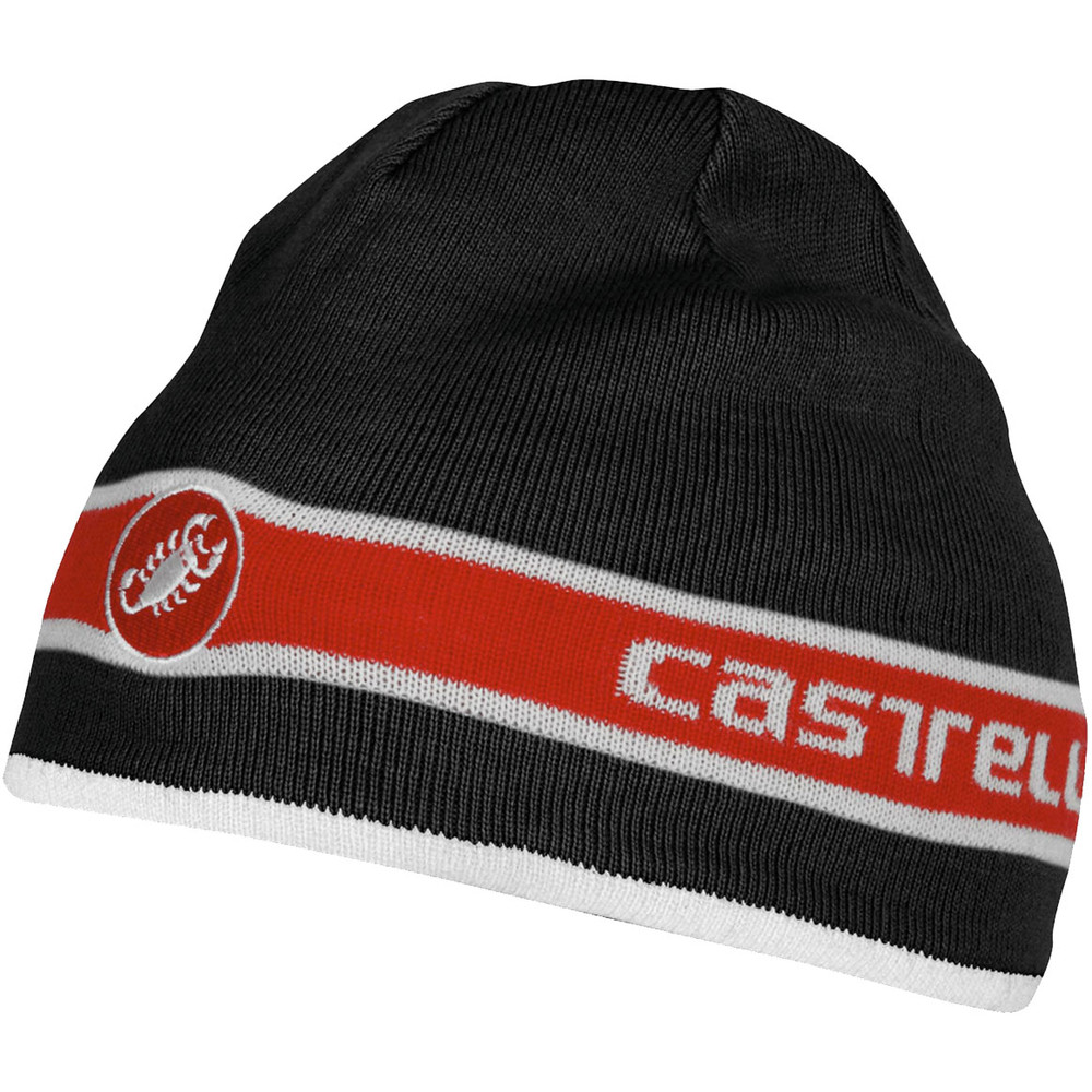 Castelli Cross Reversible Beanie Black AW13 | Sigma Sports