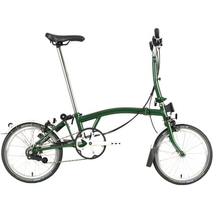 Brompton C-Line Explore Mid Bar Folding Bike | Sigma Sports