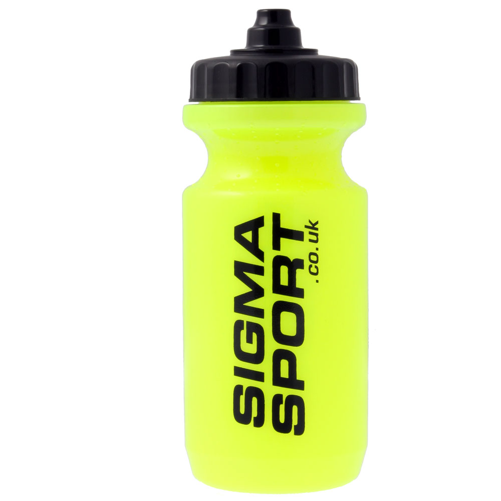 Sigma Sports Team Fluoro Yellow Water Bottle | Sigma Sports