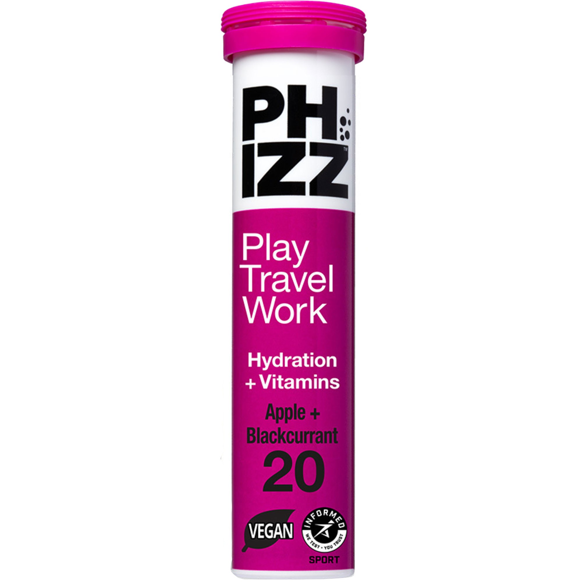 Phizz 3-in-1 Effervescent Tablets (20 Tabs) | Sigma Sports
