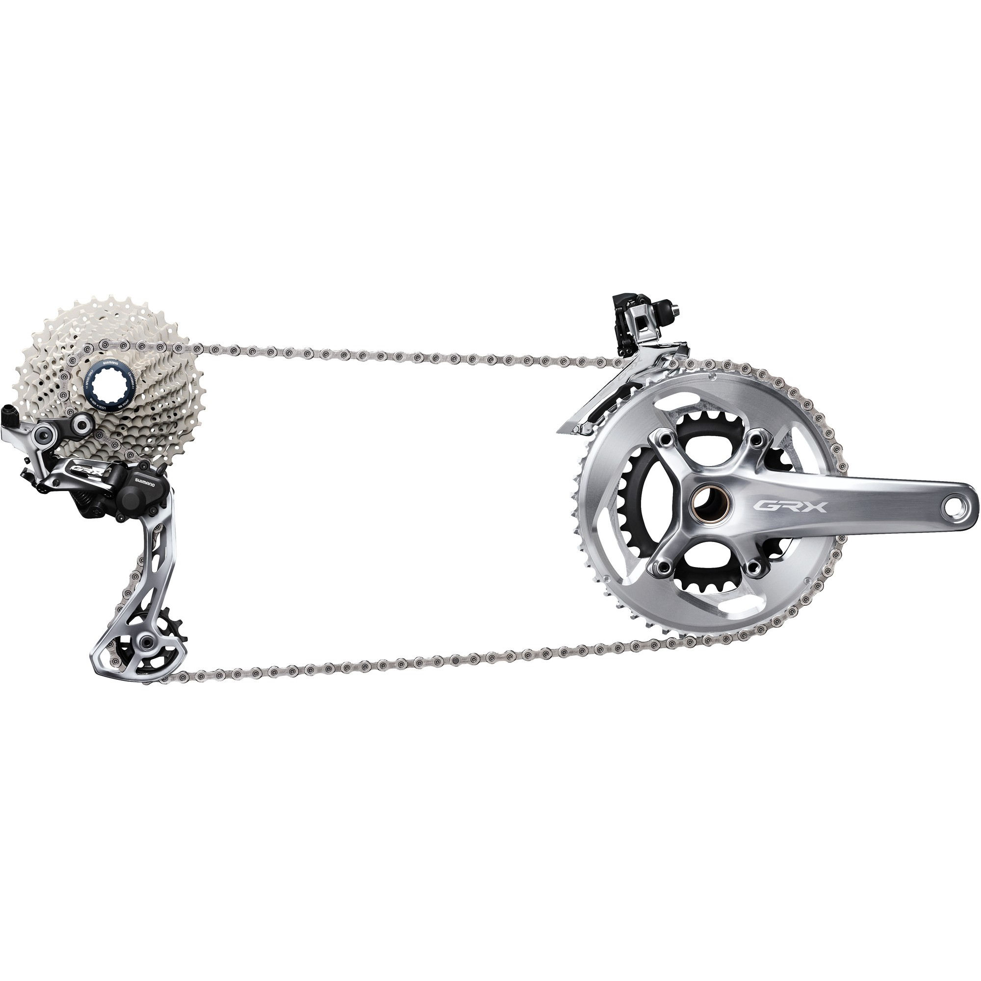 Shimano FC-RX810-LE GRX Double Chainset - Hollowtech II 48/31 | Sigma ...