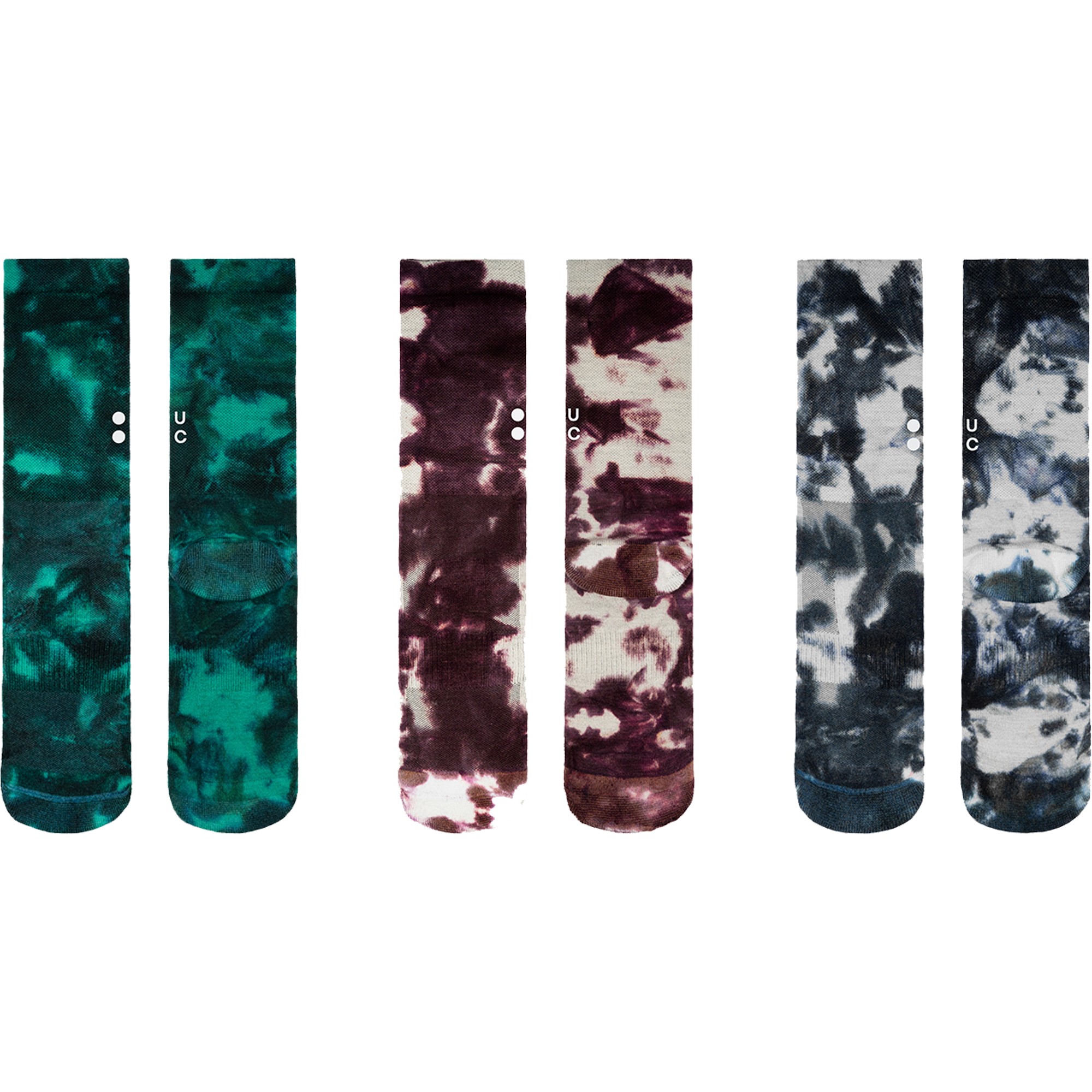 Universal Colours Spectrum Tie-Dye Merino Socks Bundle | Sigma Sports