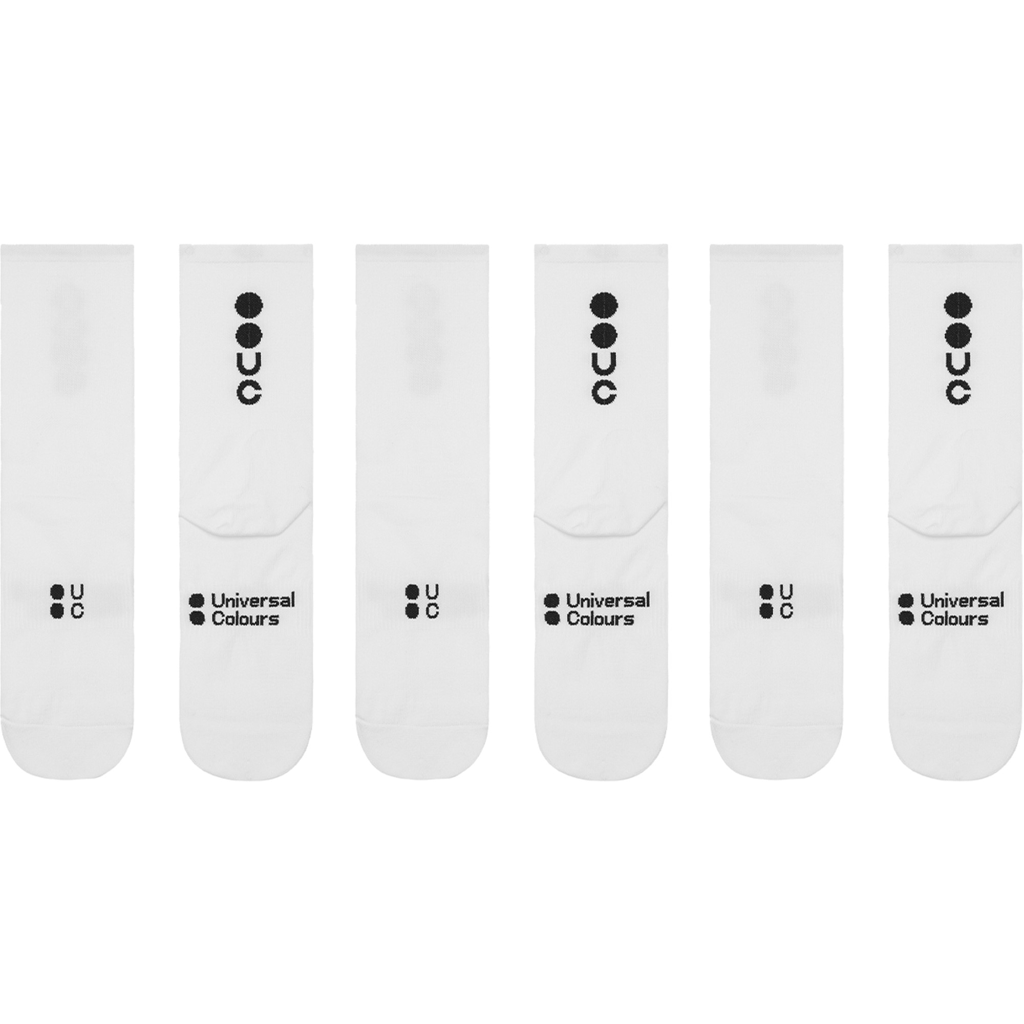 Universal Colours Mono Summer Cycling Socks 3 Pack | Sigma Sports