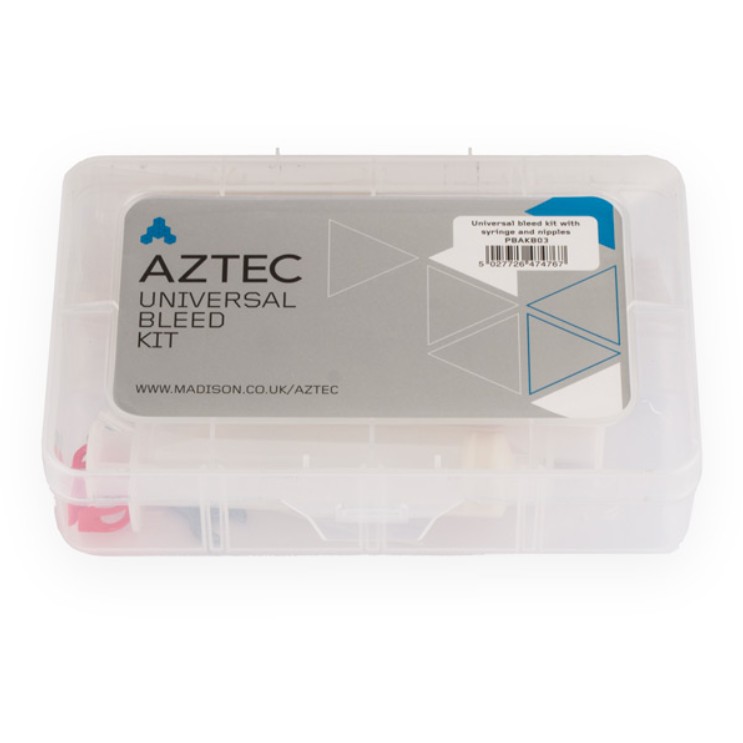 Aztec Universal bleed kit with syringe | Sigma Sports