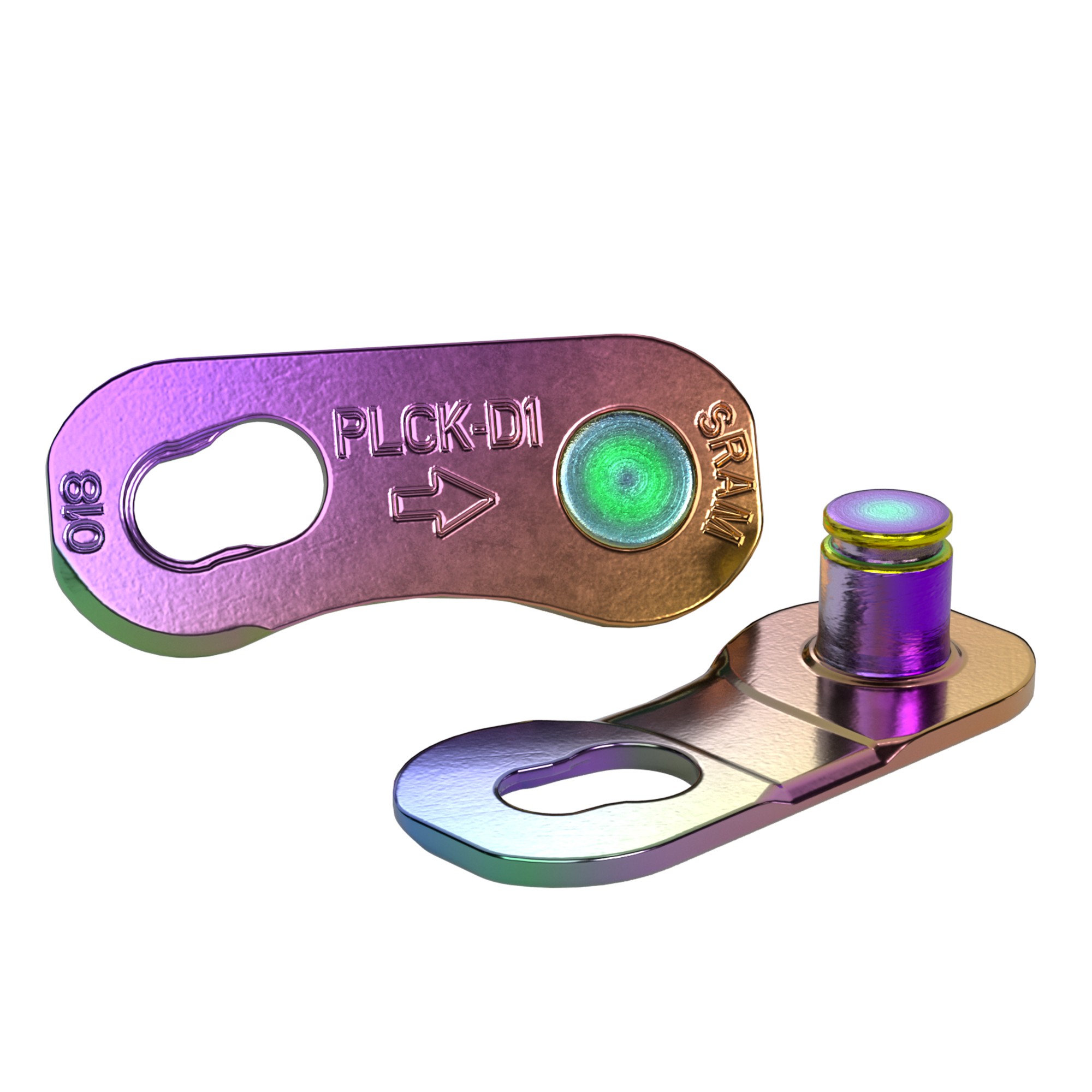 SRAM PowerLock D1 Flattop Rainbow 12-speed Chain Connector | Sigma Sports