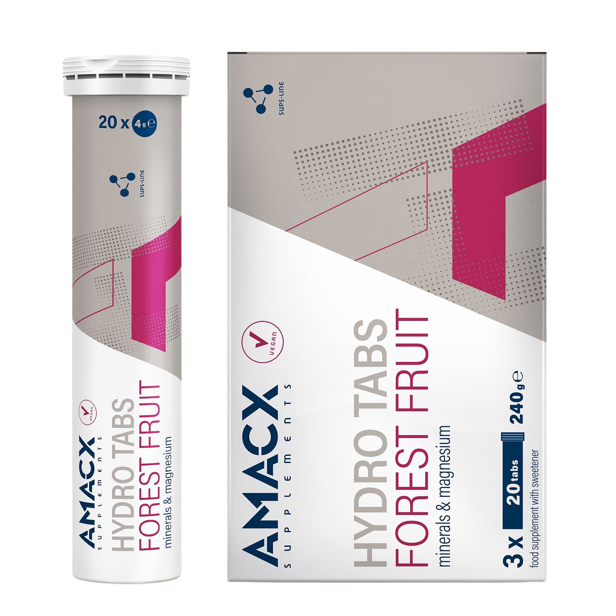 Amacx Hydro Tabs (3 x 20 Tabs) | Sigma Sports