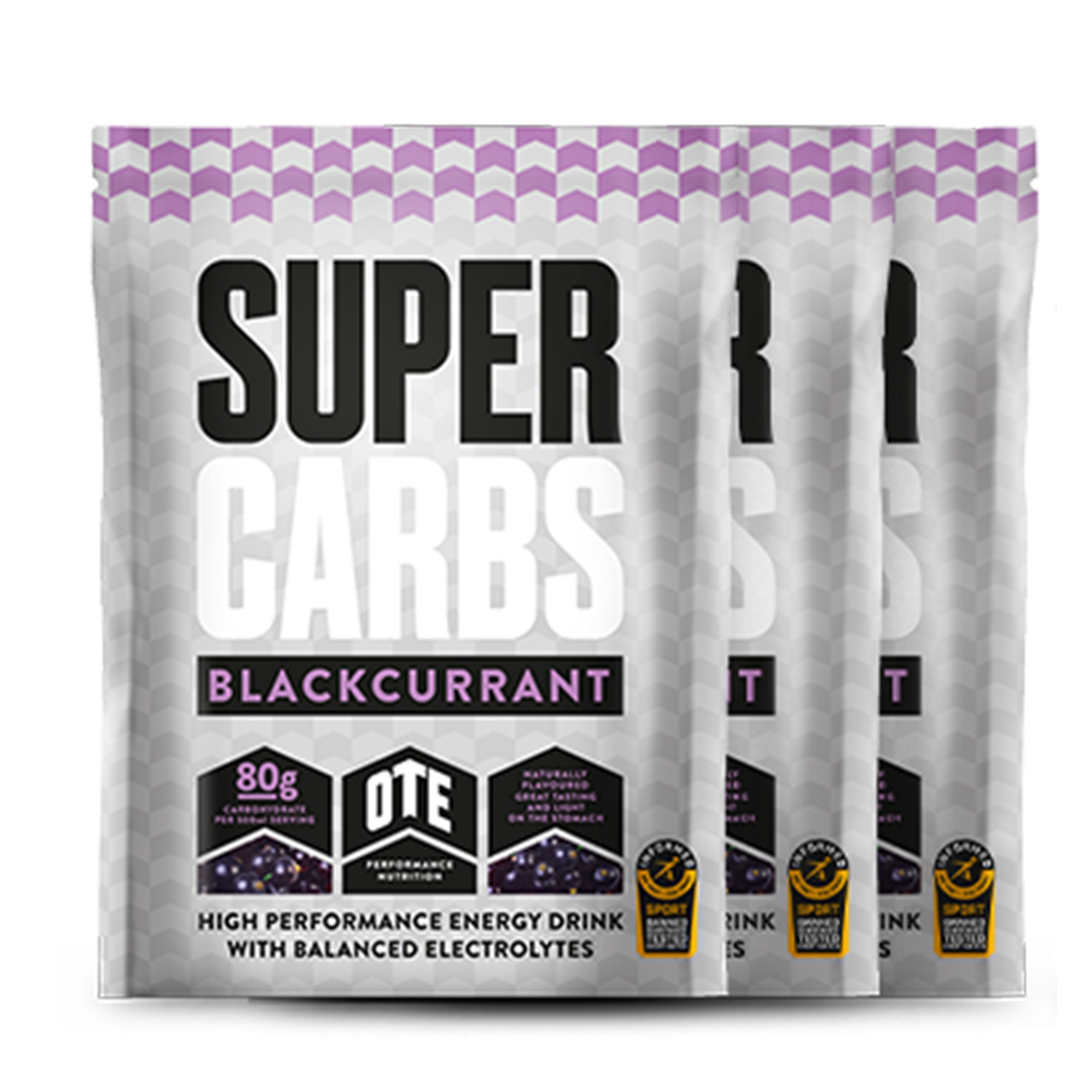 OTE Super Carbs Energy Drink Sachet Box x6 | Sigma Sports