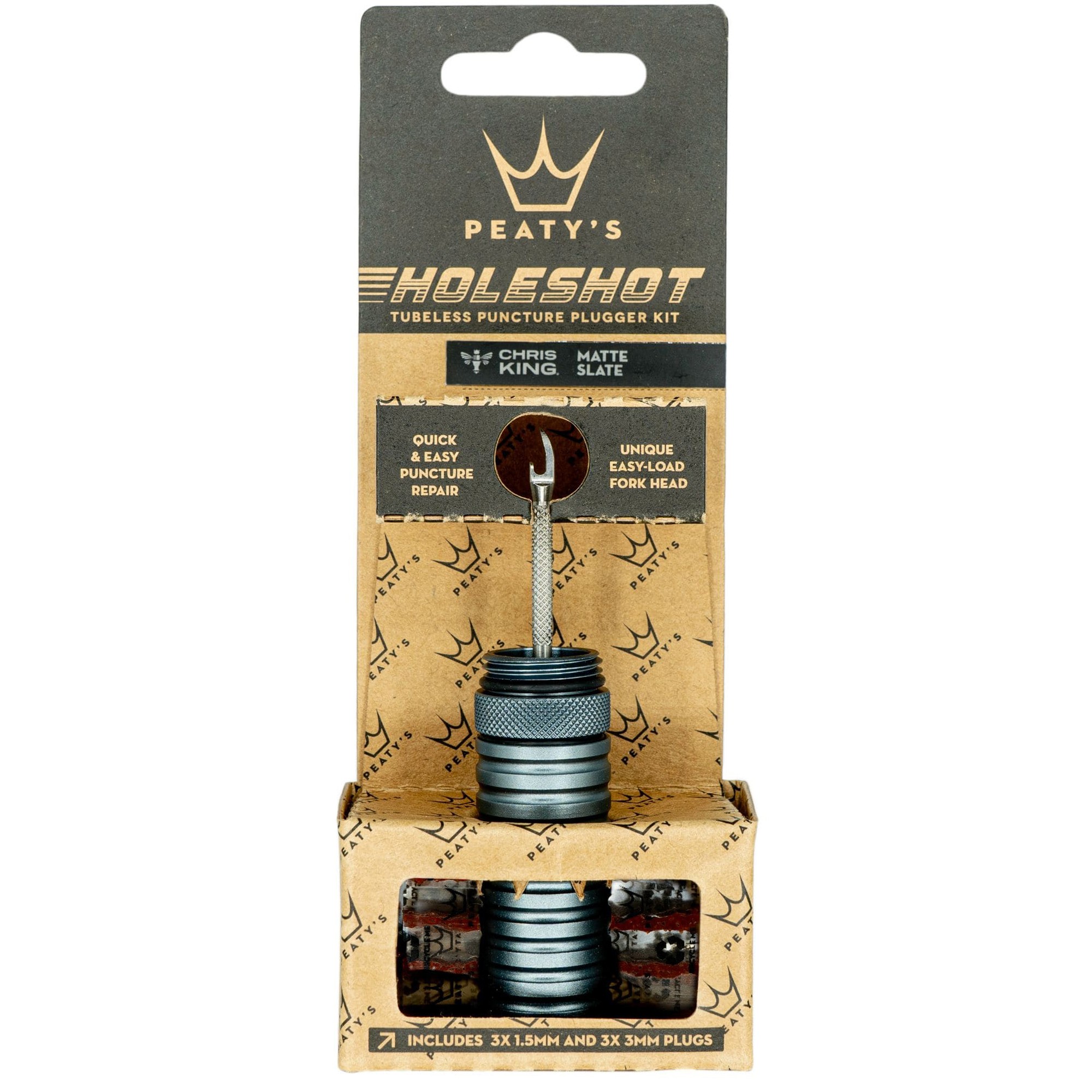 Peaty's Holeshot Tubeless Puncture Plugger Kit | Sigma Sports