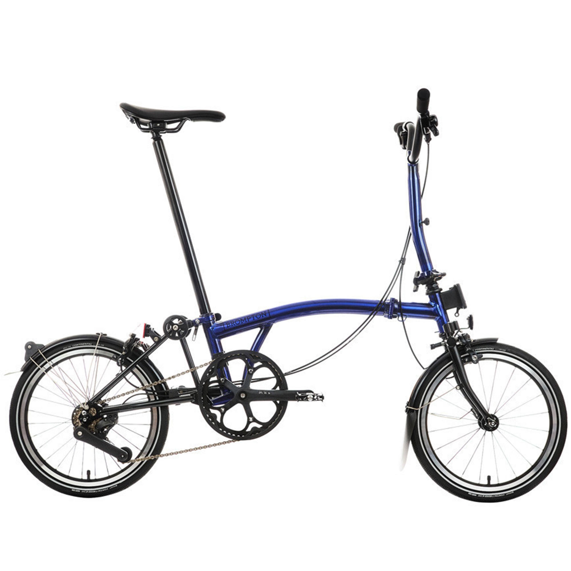 Brompton P Line 12 Speed Mid Bar Folding Bike With Lacquer Finish 2025 ...