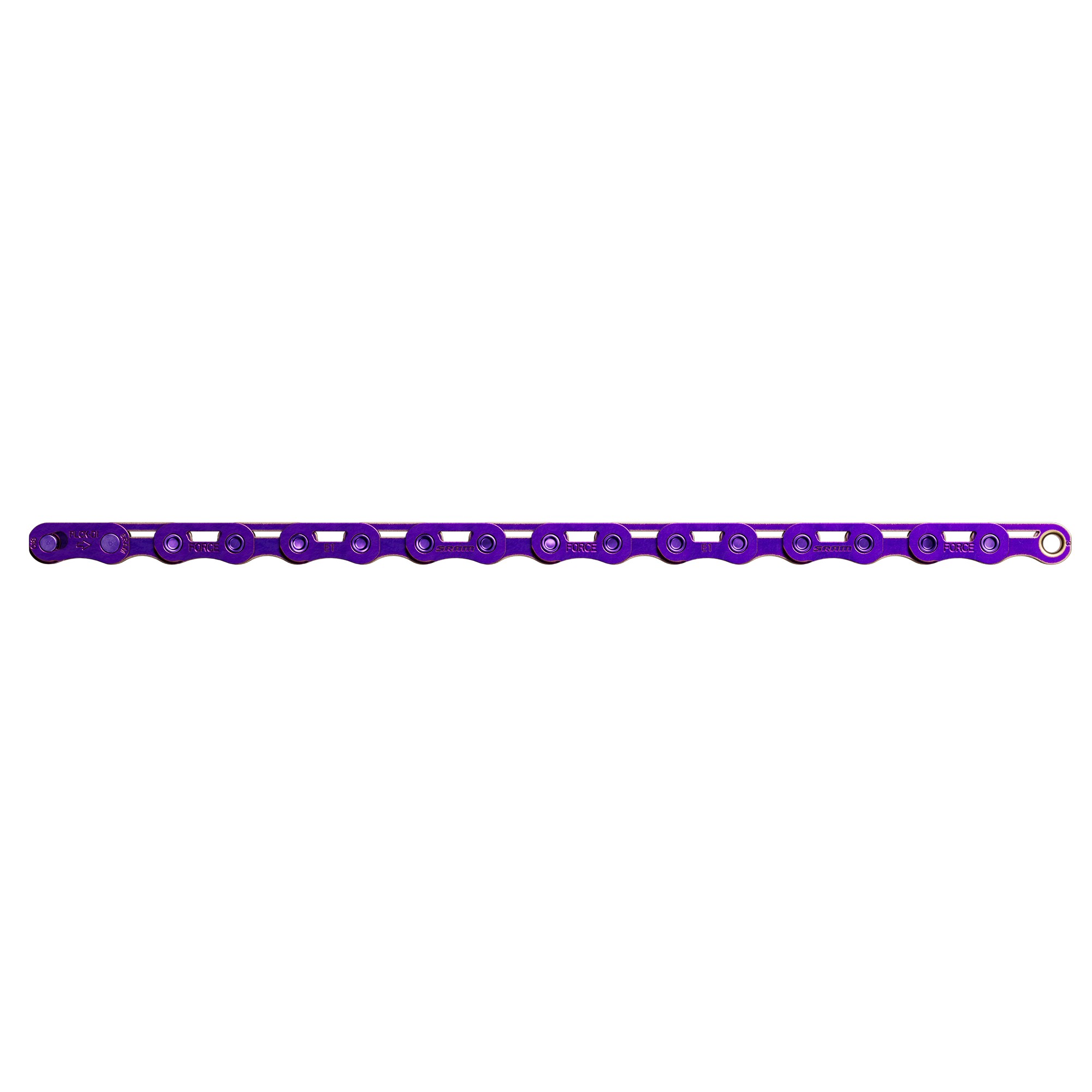 SRAM Force E1 114 Link 12/13 Speed Purple Flattop Chain | Sigma Sports