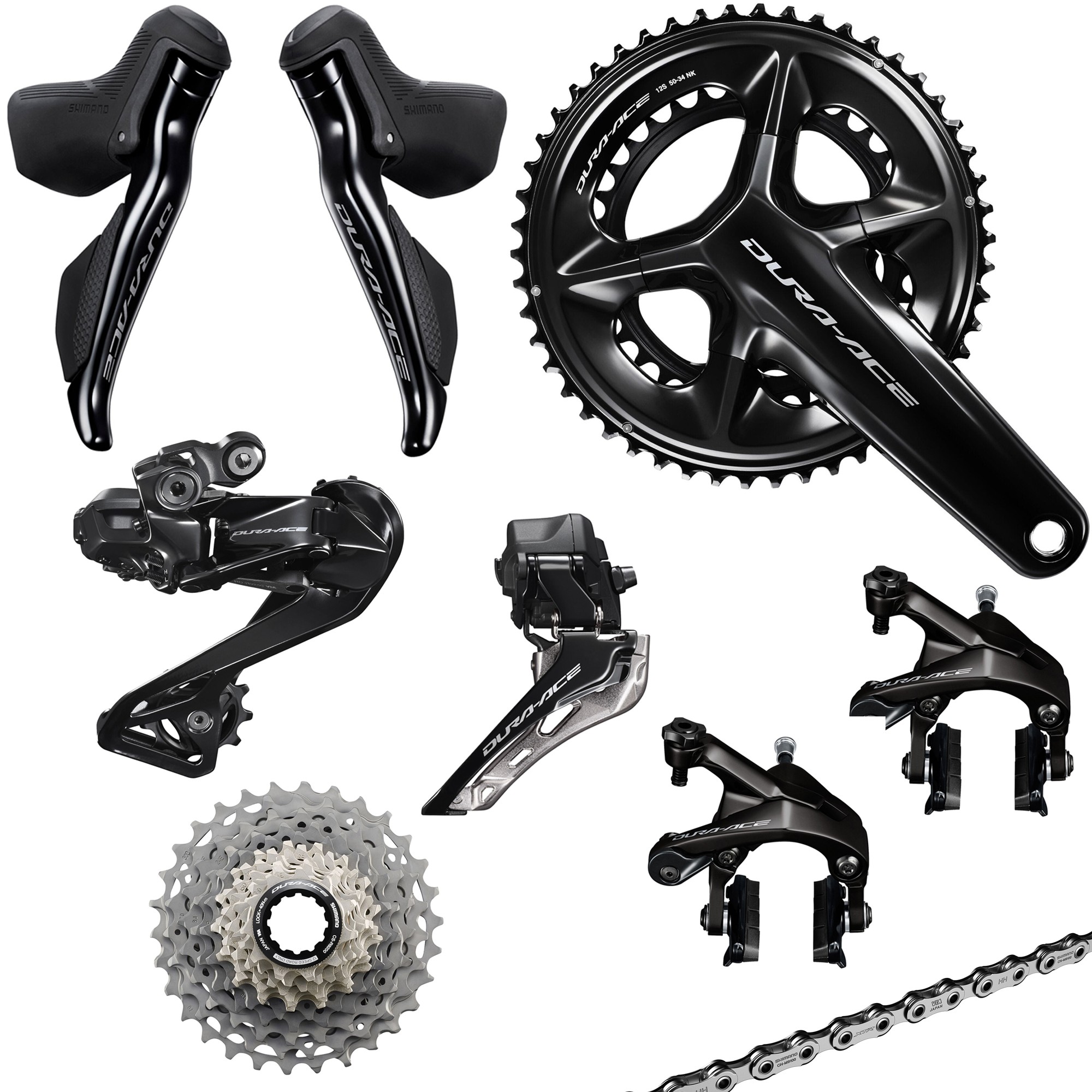 Shimano Dura-Ace R9200 Di2 Rim Brake Groupset Bundle | Sigma Sports