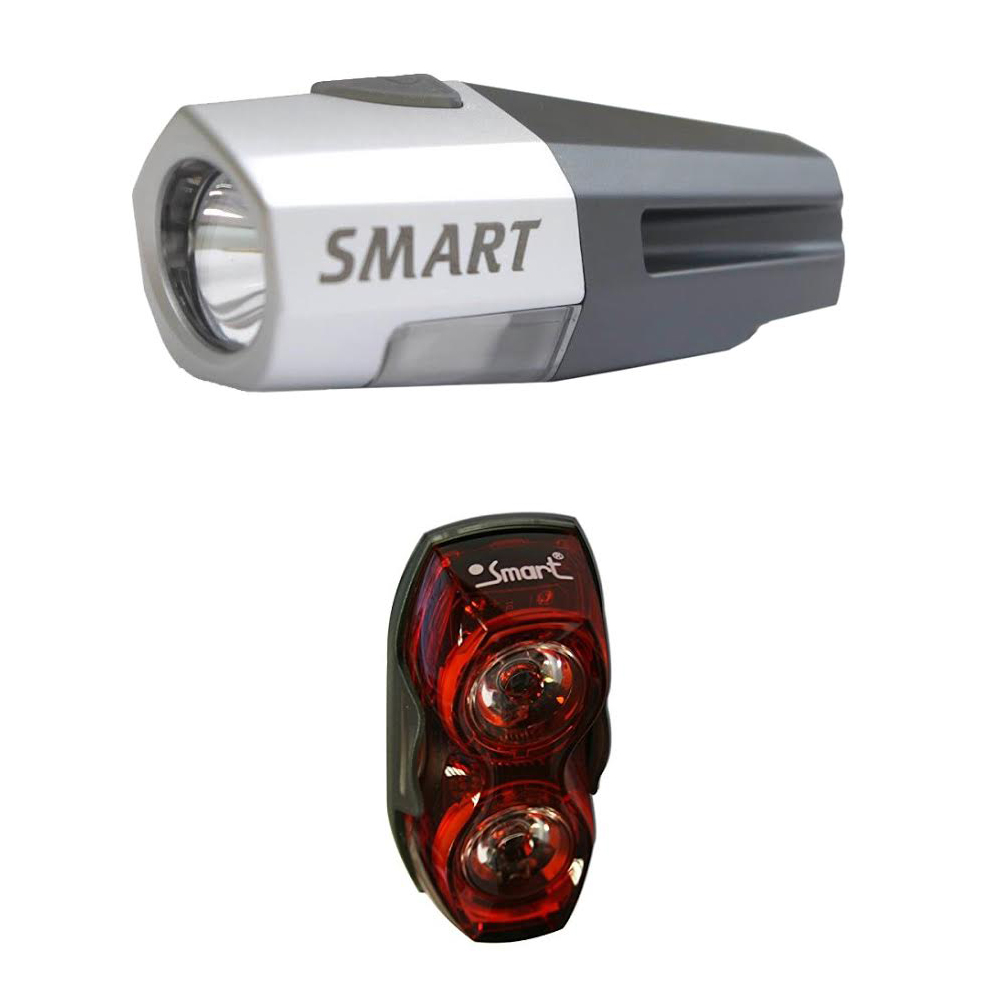 Smart 500 Lumen USB Front with R2 USB Rear Light | Sigma Sports