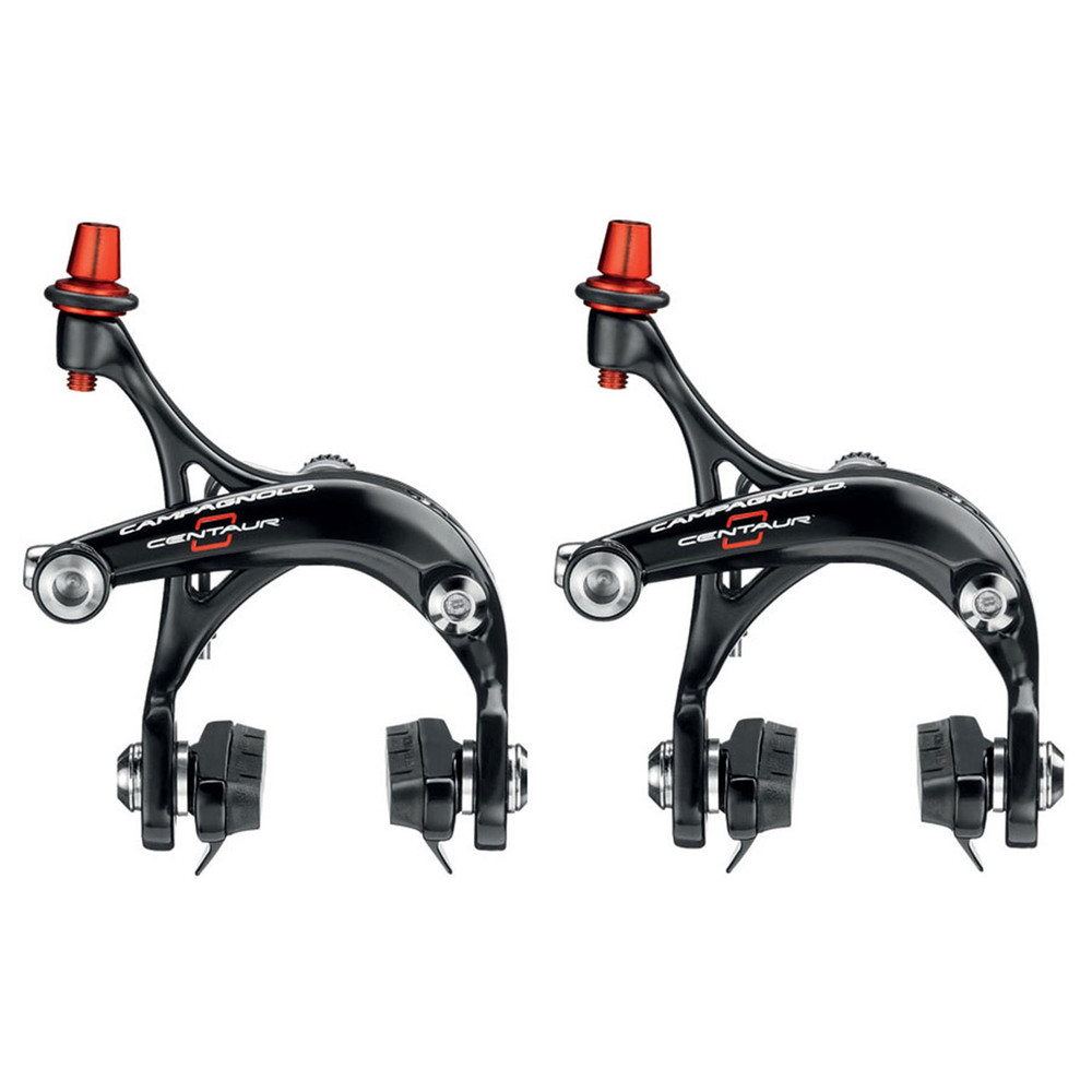 Campagnolo Centaur Dual Pivot Brakes Black & Red | Sigma Sports