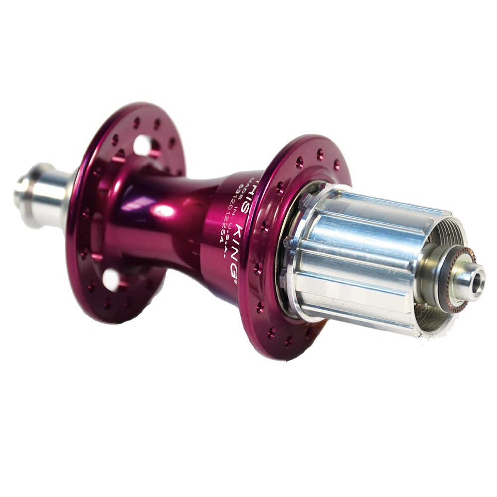Chris King R45 Rear Hub 28 Hole Purple | Sigma Sports